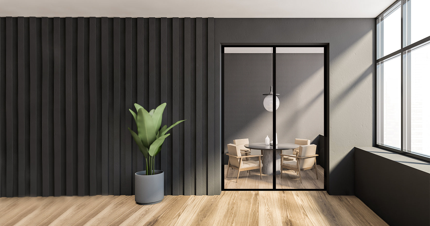 Custom Magnetic Screen Door | Magnetic Fly Screen – MAGZO