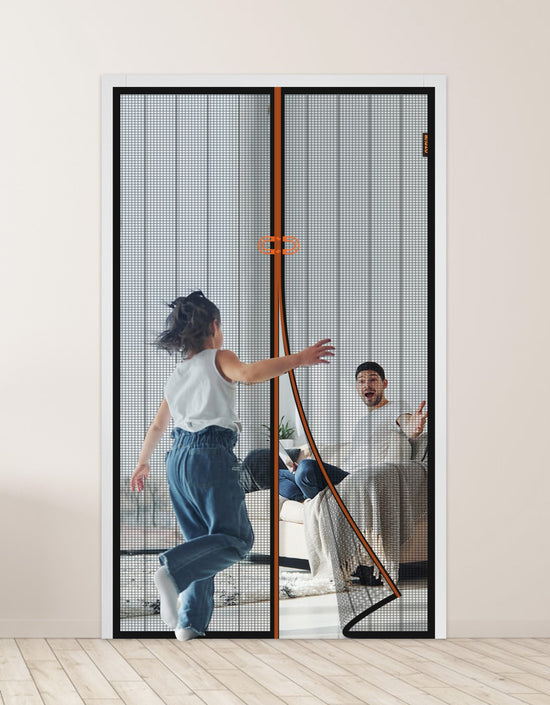 Custom Magnetic Screen Door | Magnetic Fly Screen – MAGZO
